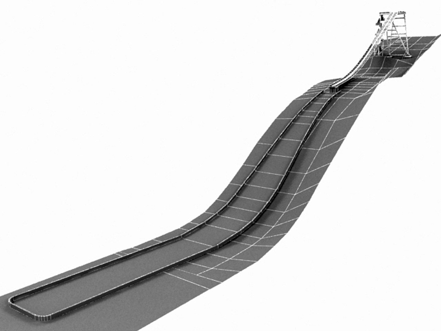3d Ski Jumping Ramp