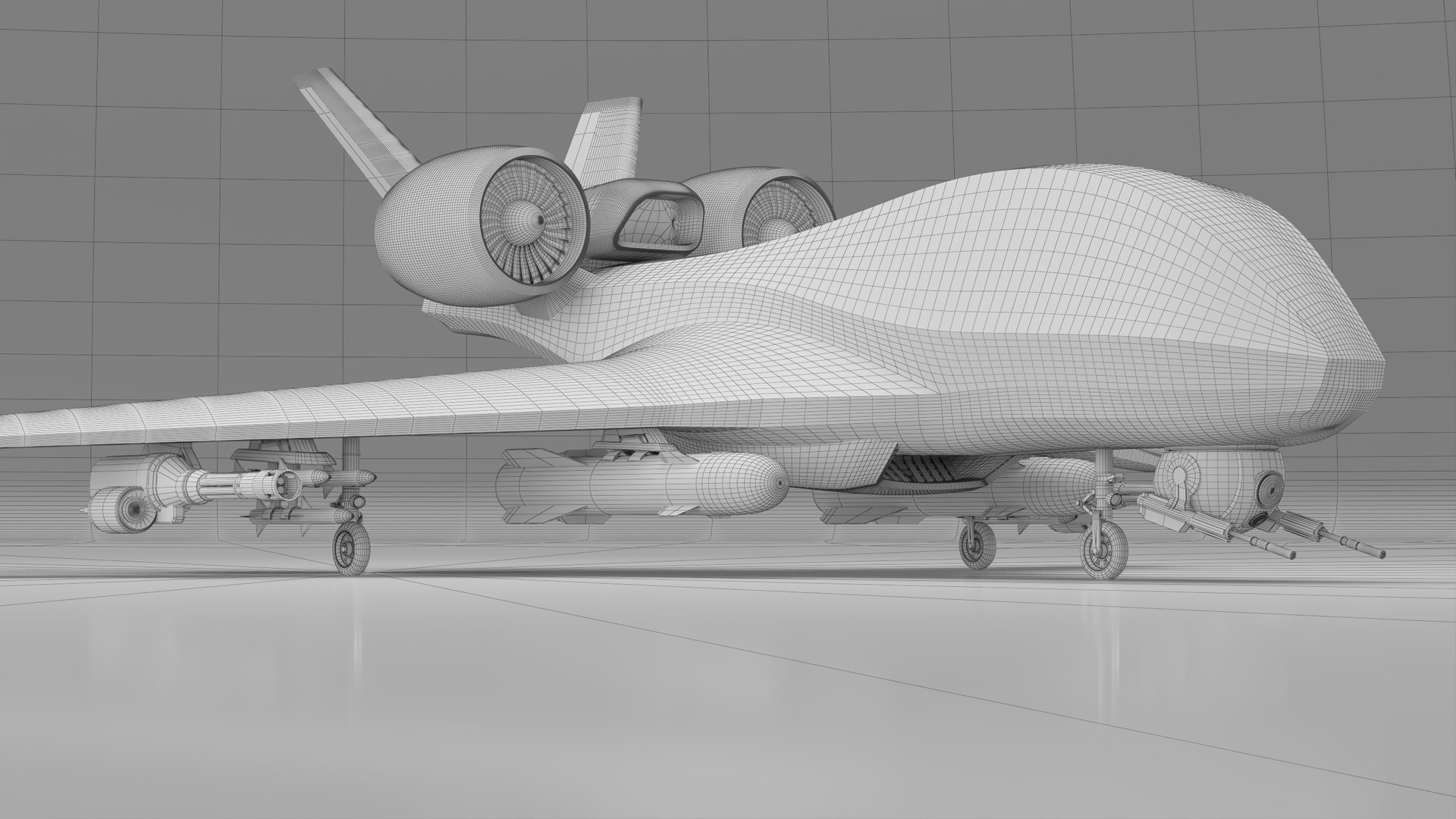 Future Drone Global Hawk 3D Model 3D Model - TurboSquid 2426955