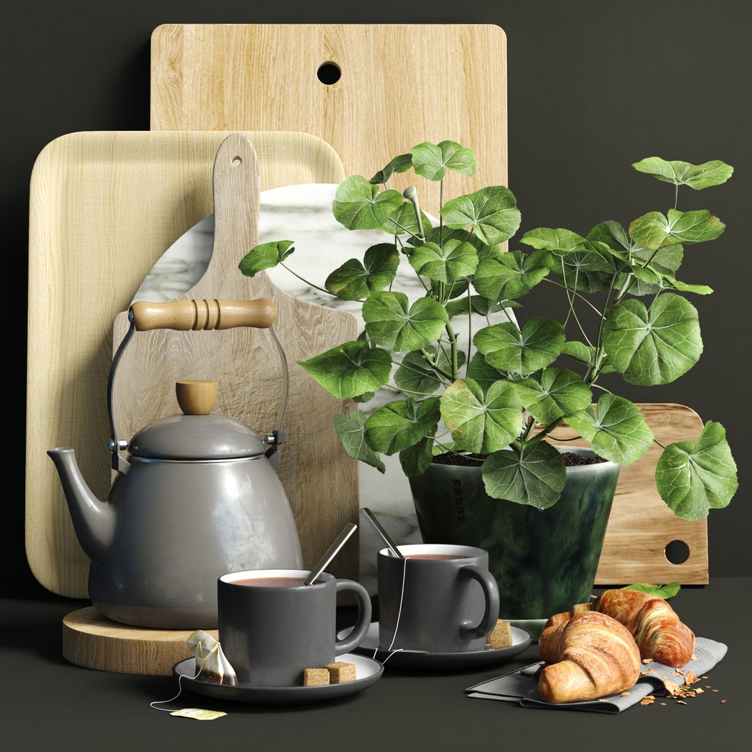3D Kitchen Set 07 - TurboSquid 1455255