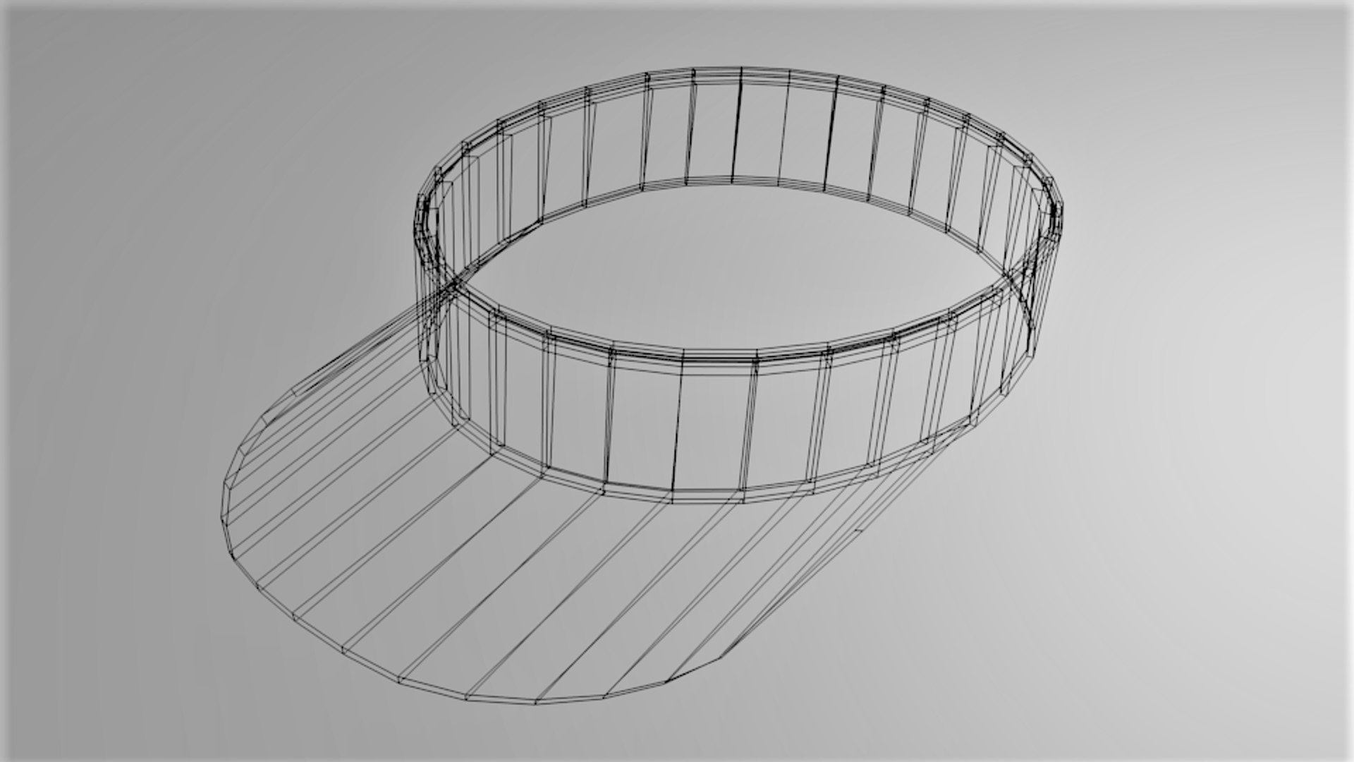 3D Visor Cap - TurboSquid 1581966