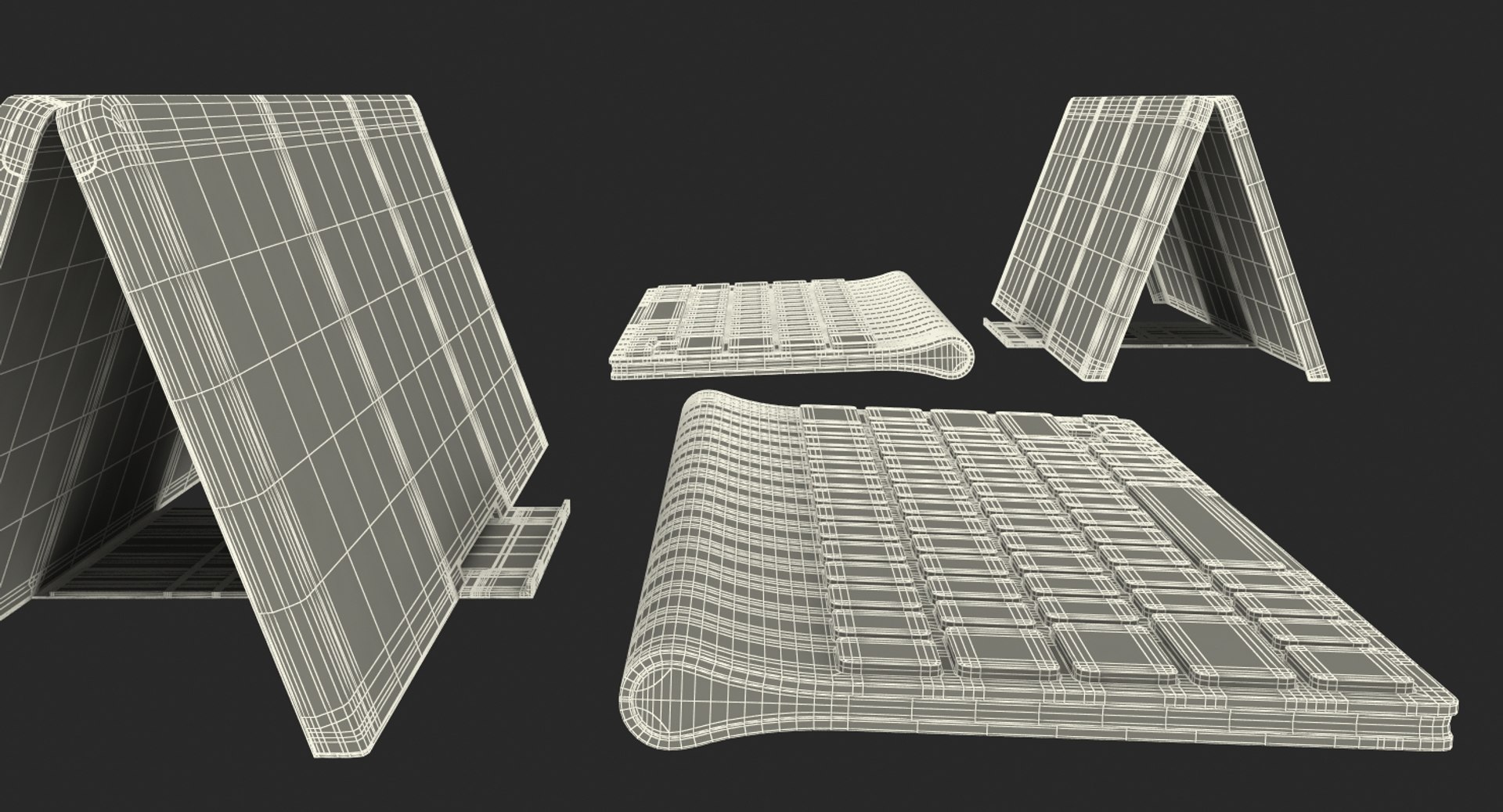 3D model logitech tablet keyboard cover - TurboSquid 1157633