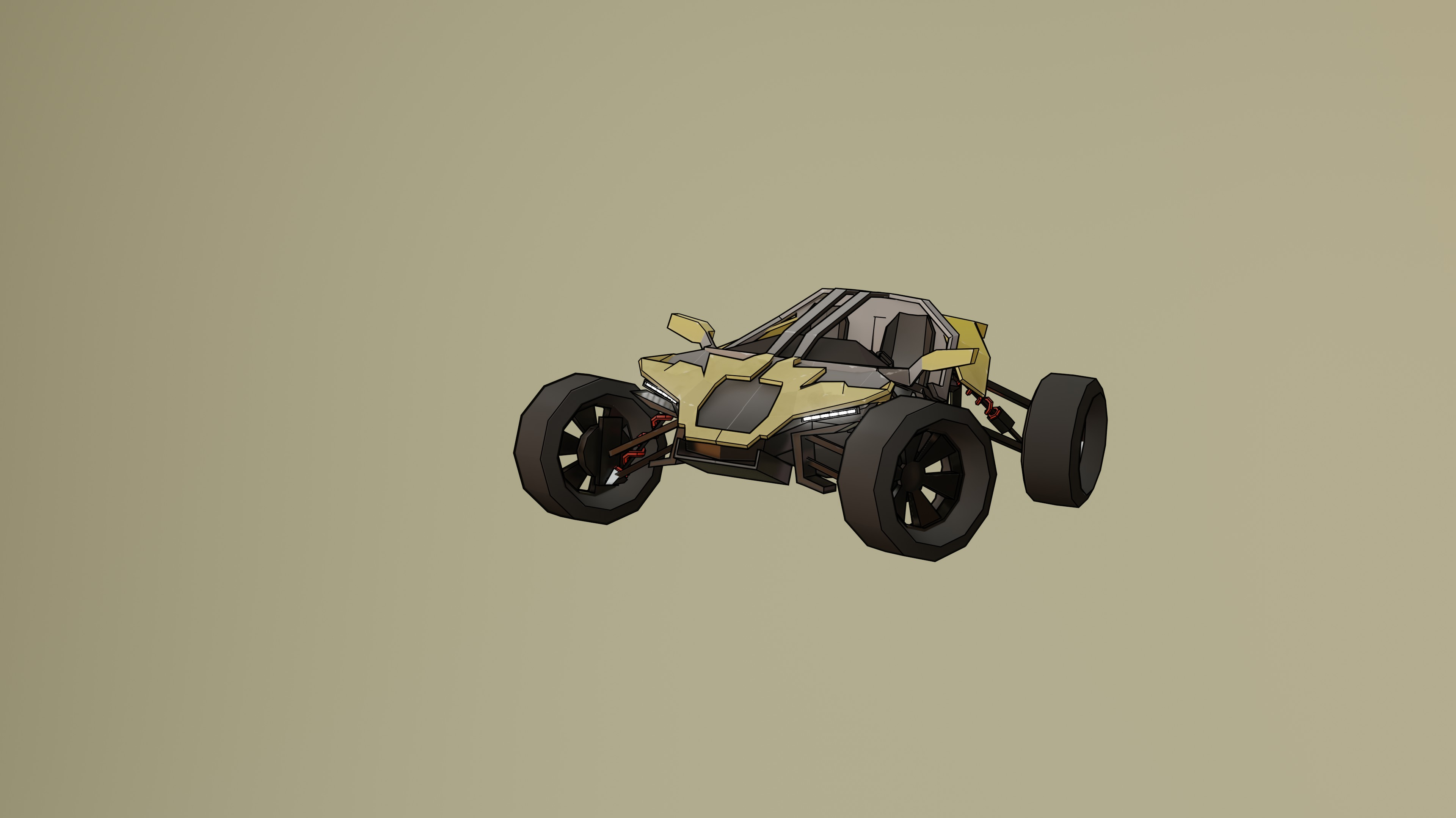 modelo 3d Buggy scifi - TurboSquid 2072734