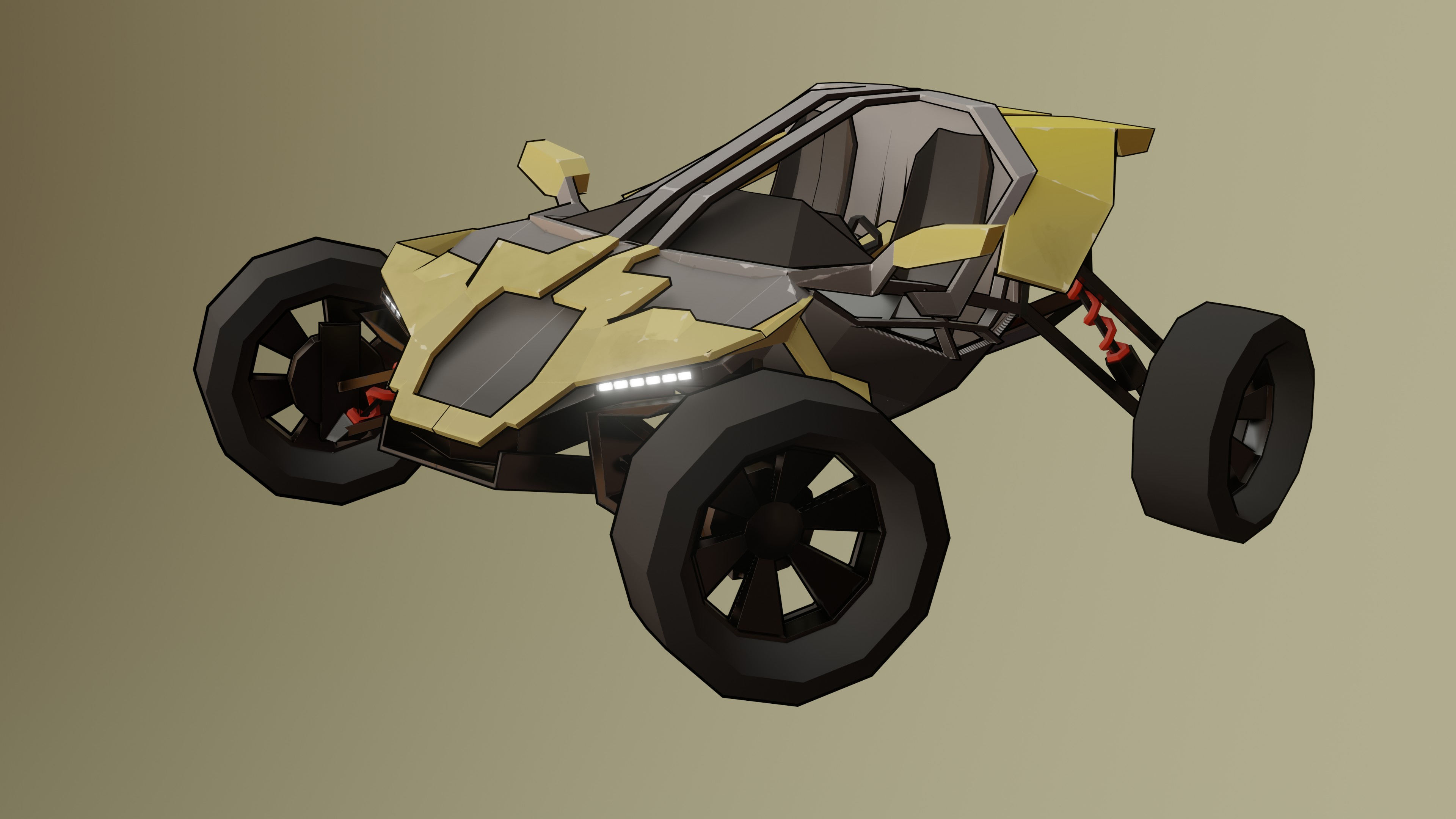 modelo 3d Buggy scifi - TurboSquid 2072734