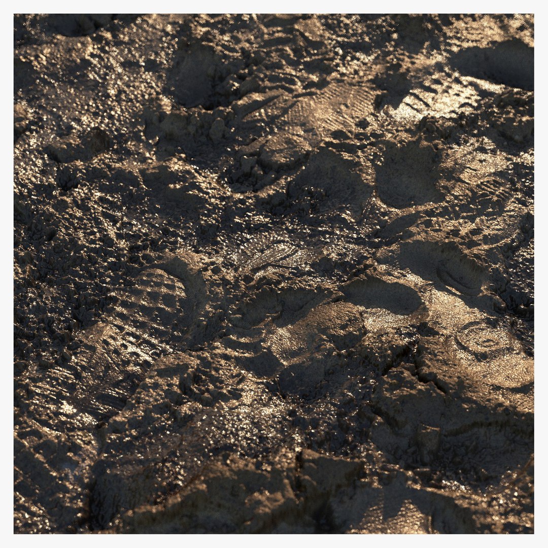 3D Wet Mud Material 02 - TurboSquid 2280266