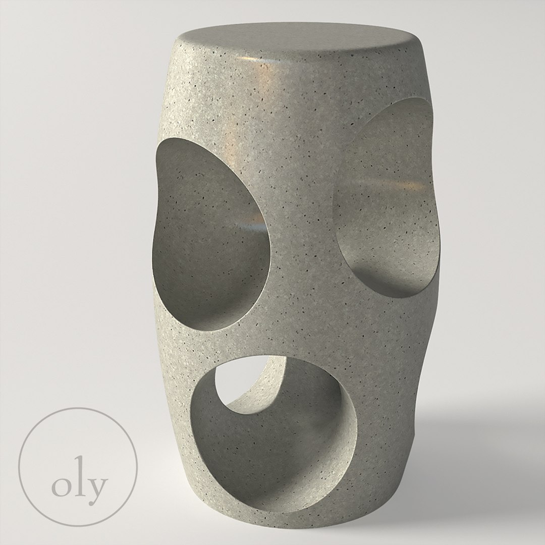 Oly Cosmo Stool 3D Model - TurboSquid 1301828