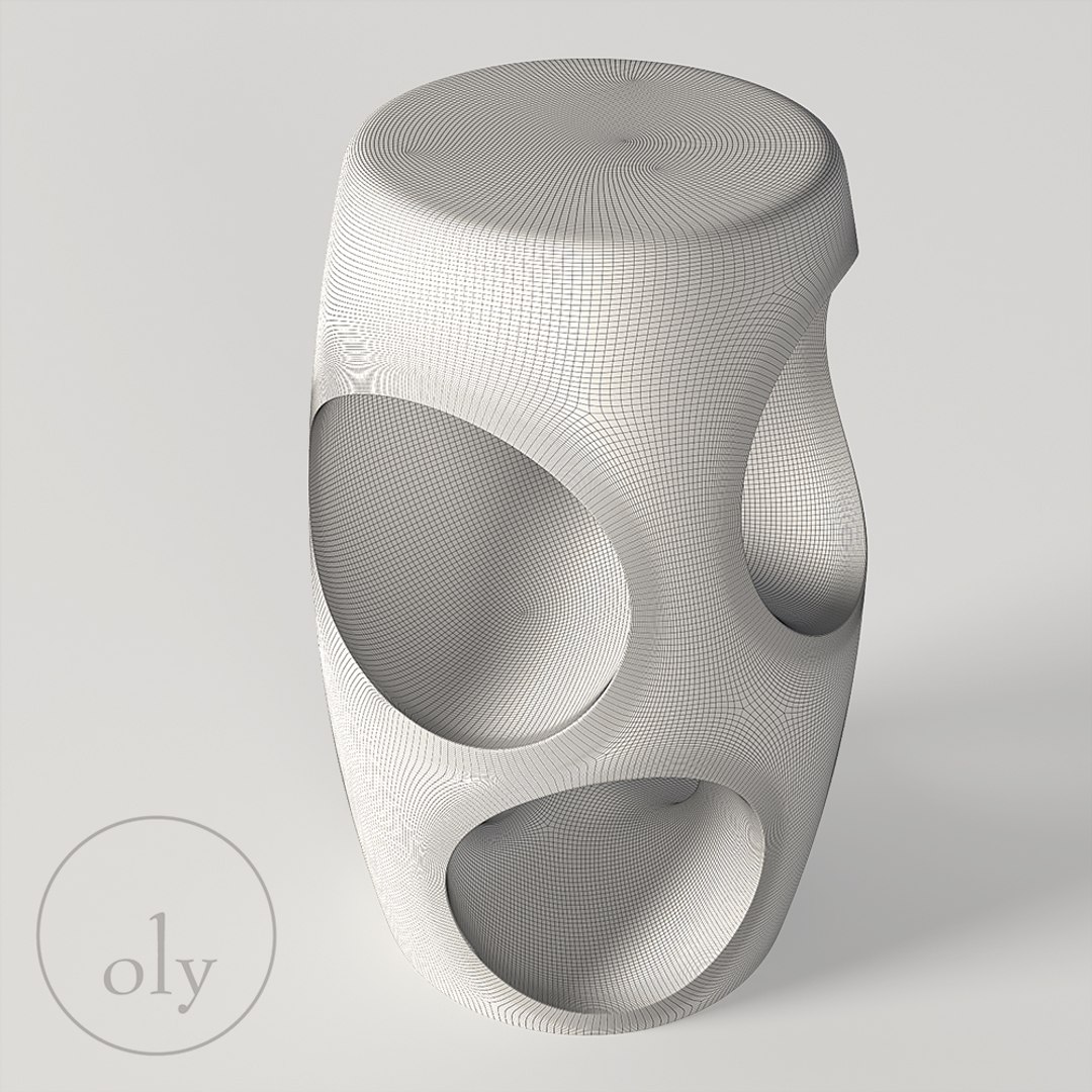 Oly Cosmo Stool 3D Model - TurboSquid 1301828