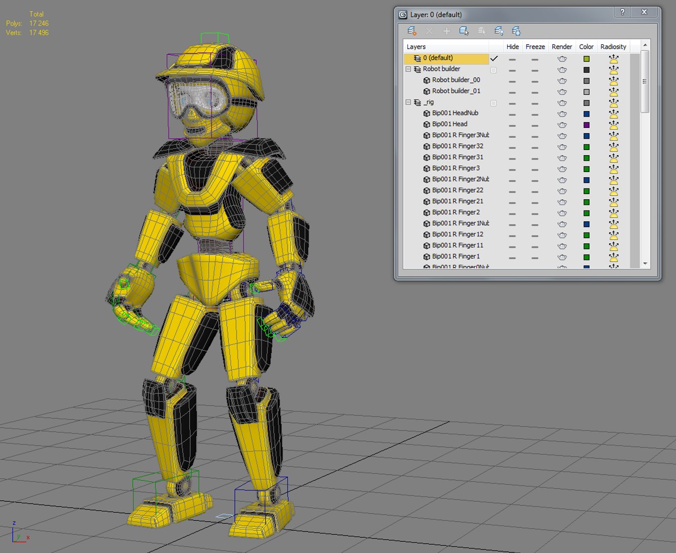 Robot Builder 3d Model