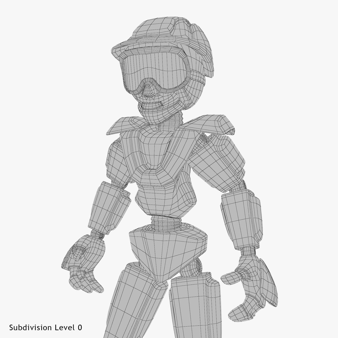robot builder 3d model