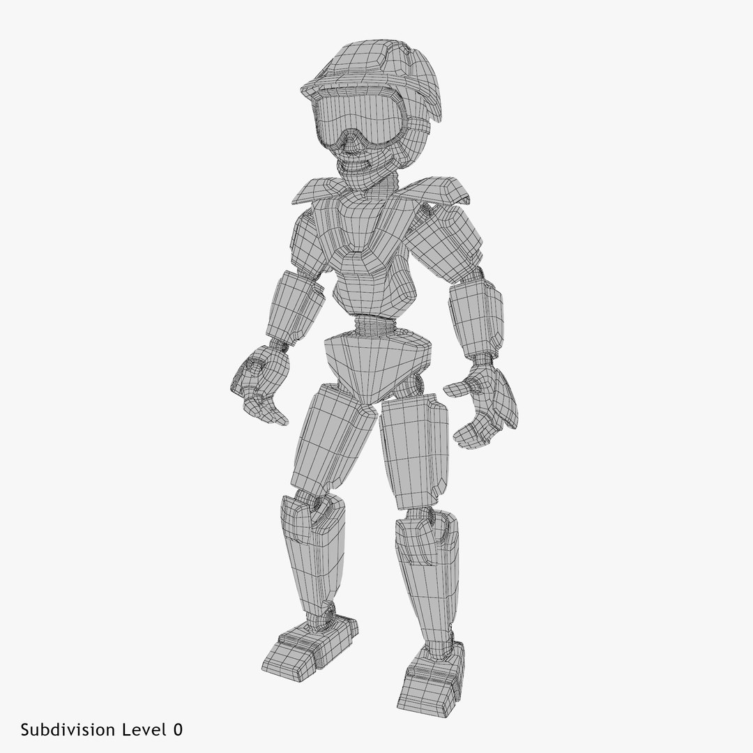 robot builder 3d model
