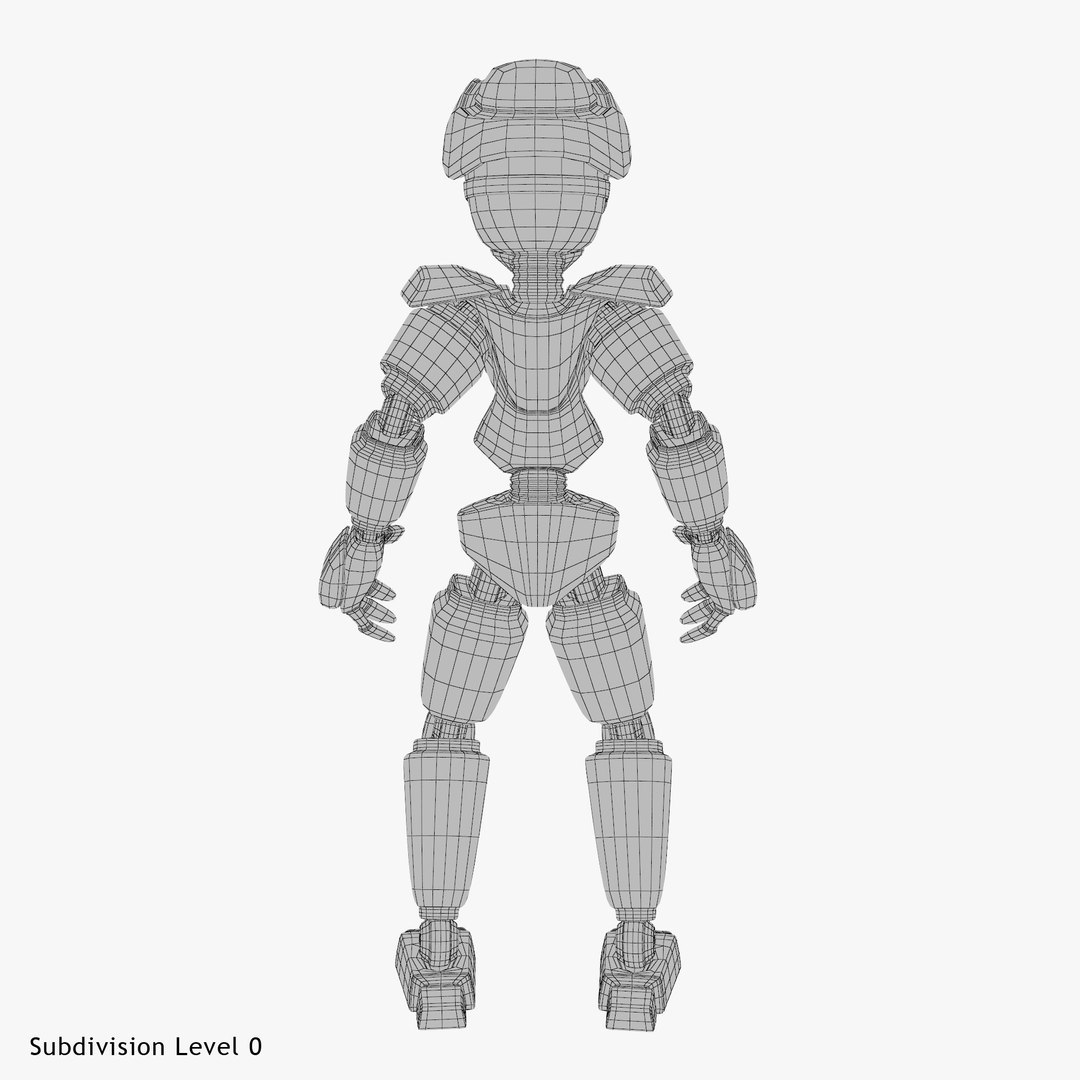 robot builder 3d model