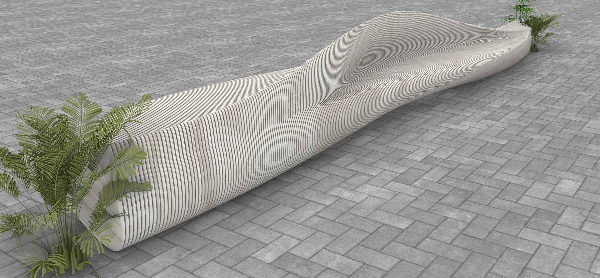 3D Parametric Seating Bench Model - TurboSquid 1587309