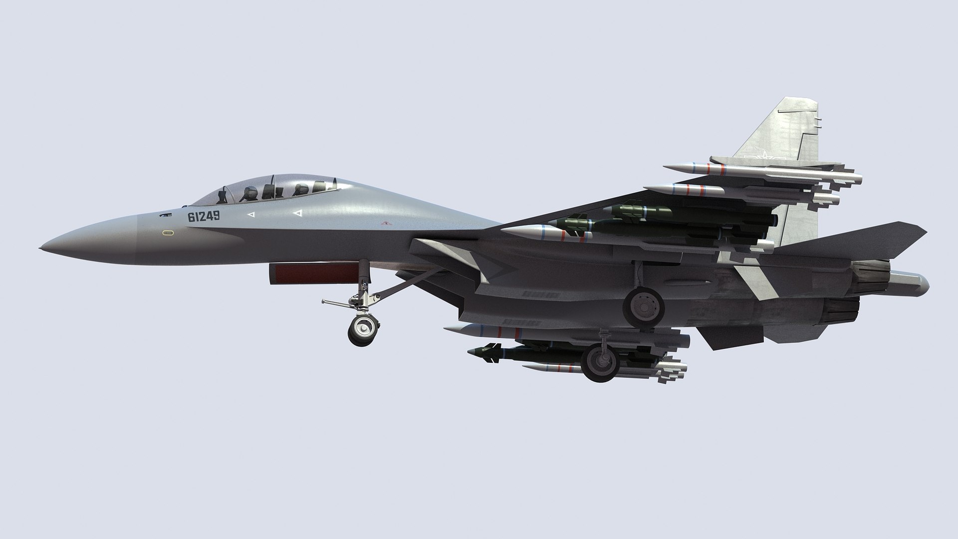 3D Chinese J-16 Fighter Jet Model - TurboSquid 2313488