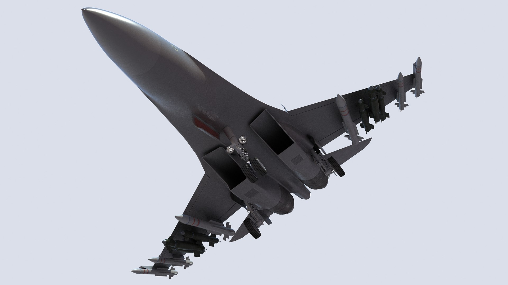 3D Chinese J-16 Fighter Jet Model - TurboSquid 2313488