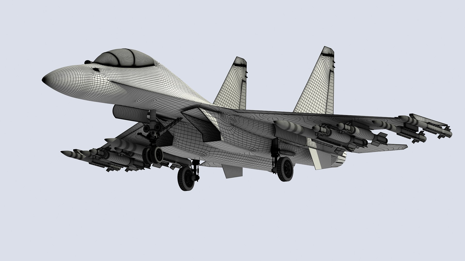 3D Chinese J-16 Fighter Jet Model - TurboSquid 2313488