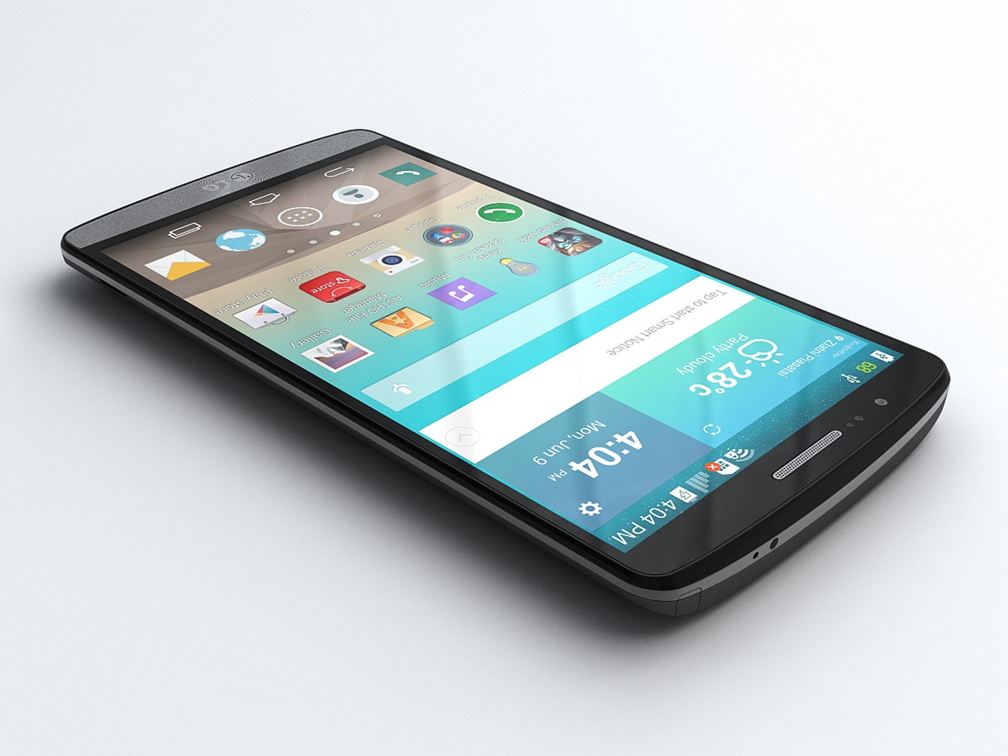 Lg G3 Mobile Phone 3d Max