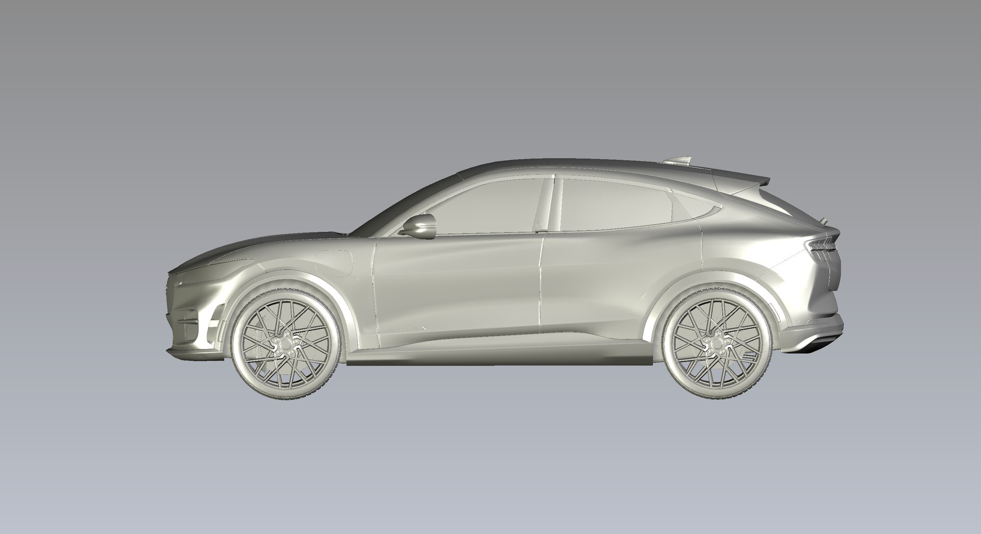 Ford Mustang MACH E GT 2021 V002 3D Model - TurboSquid 2299154