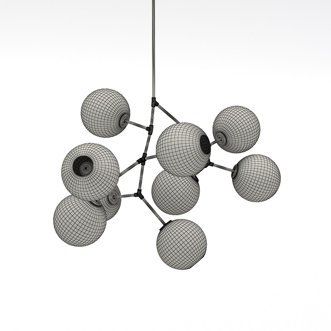 Architectural visualization branching bubble 3D model - TurboSquid 1493999