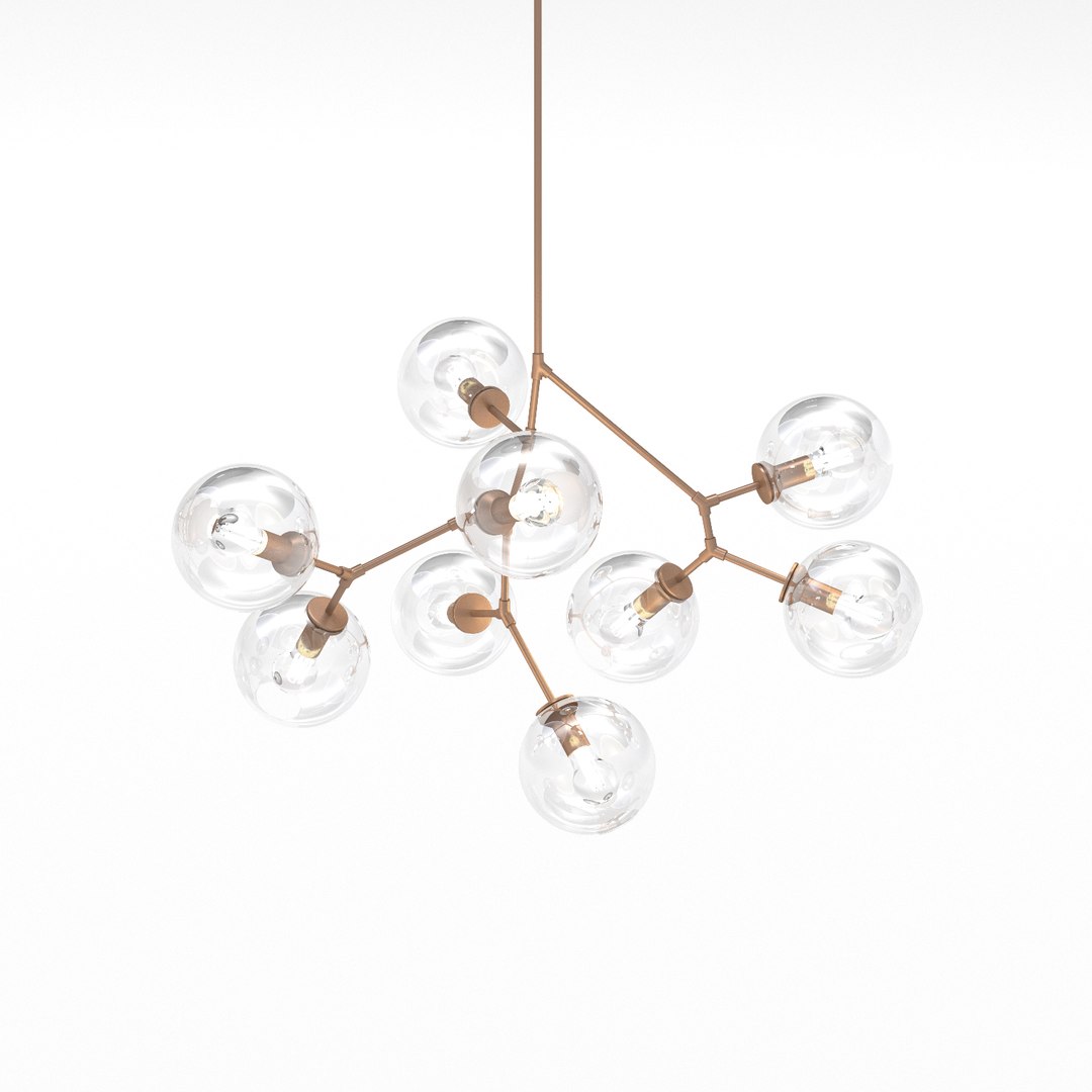 Architectural visualization branching bubble 3D model - TurboSquid 1493999