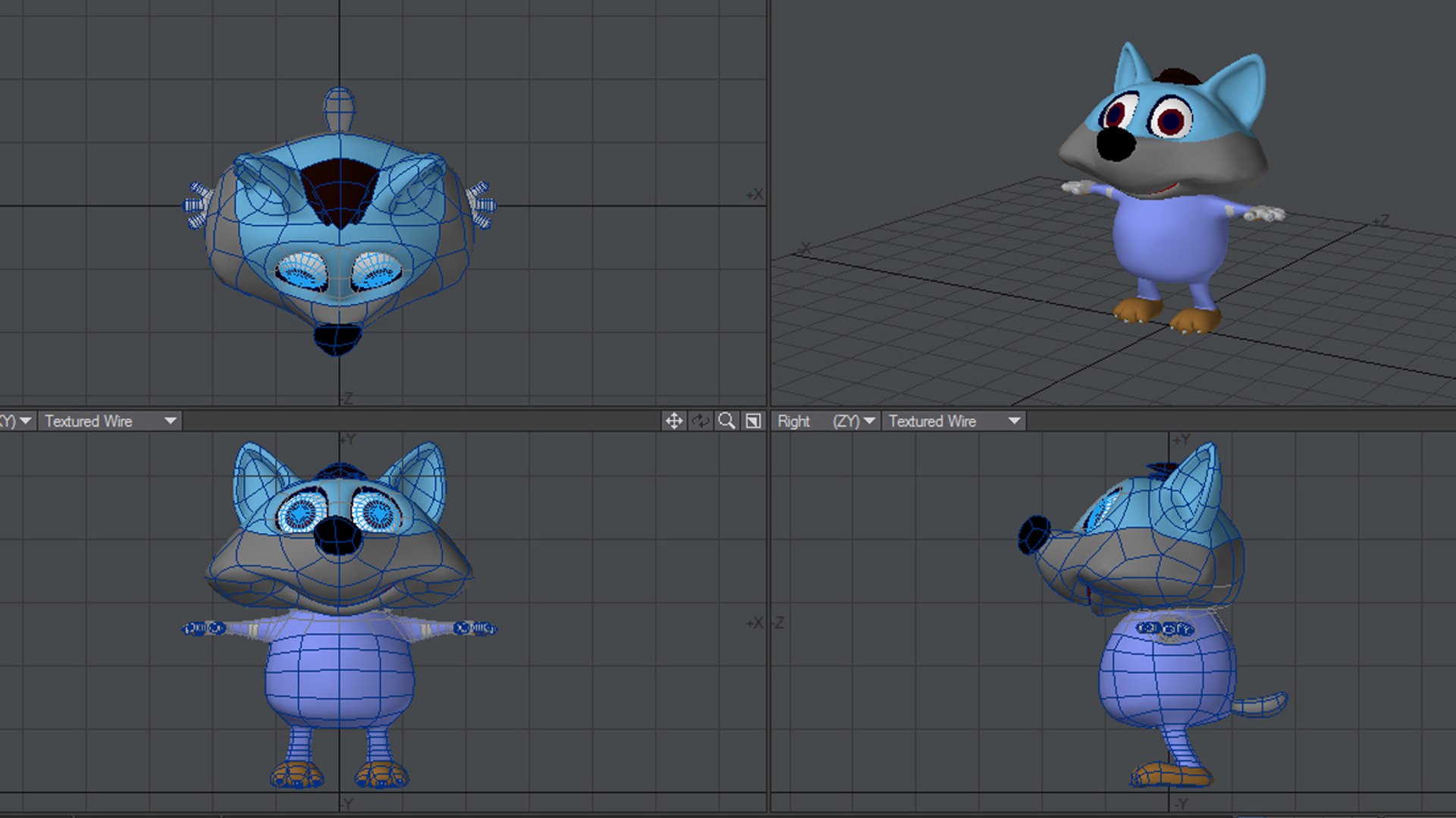 3D Koyote Cartoon Funny Model - TurboSquid 1182337