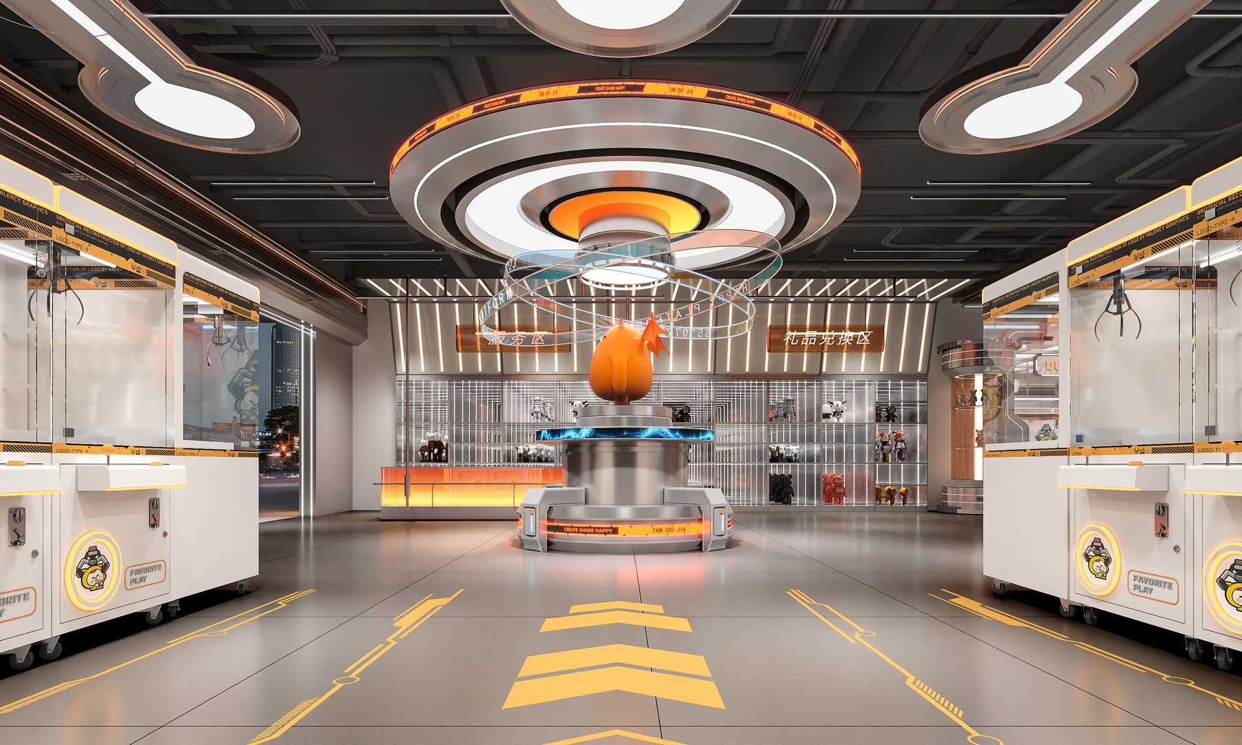 3D Model Claw Machine Shop Shopping Mall - TurboSquid 2216015