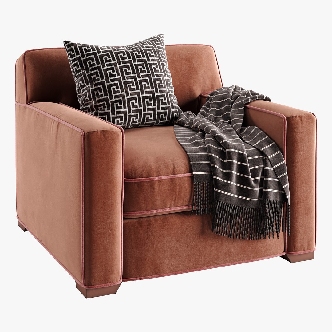 3D Raffine Chair By Athena Calderone Model - TurboSquid 2317824