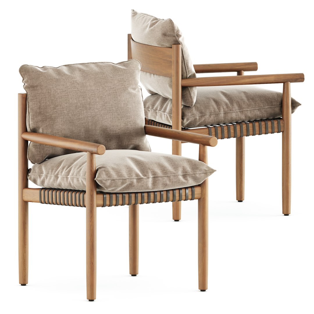 3D Model Tibbo Armchair - TurboSquid 1999723