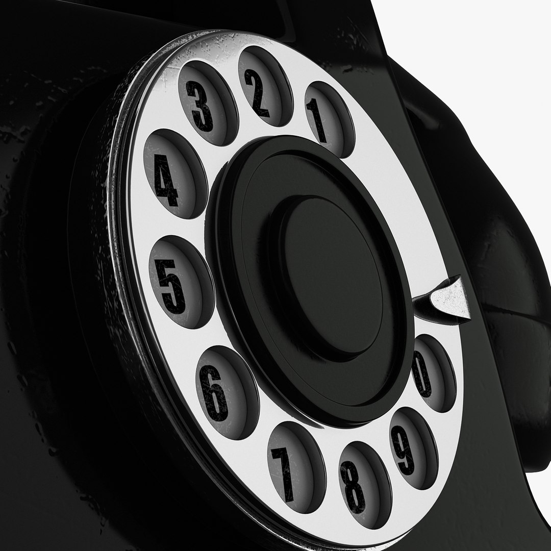 Old Phone Model - TurboSquid 721784