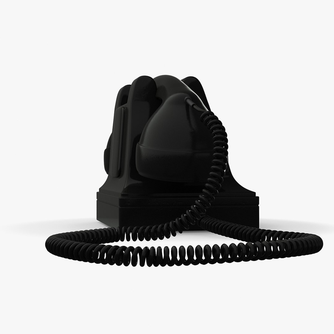Old Phone Model - TurboSquid 721784