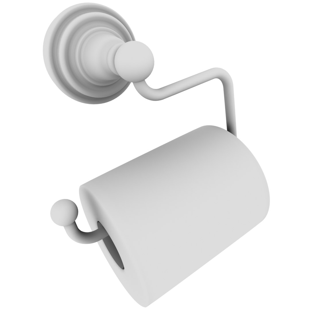 Toilet Paper Holder 3D - TurboSquid 1506870