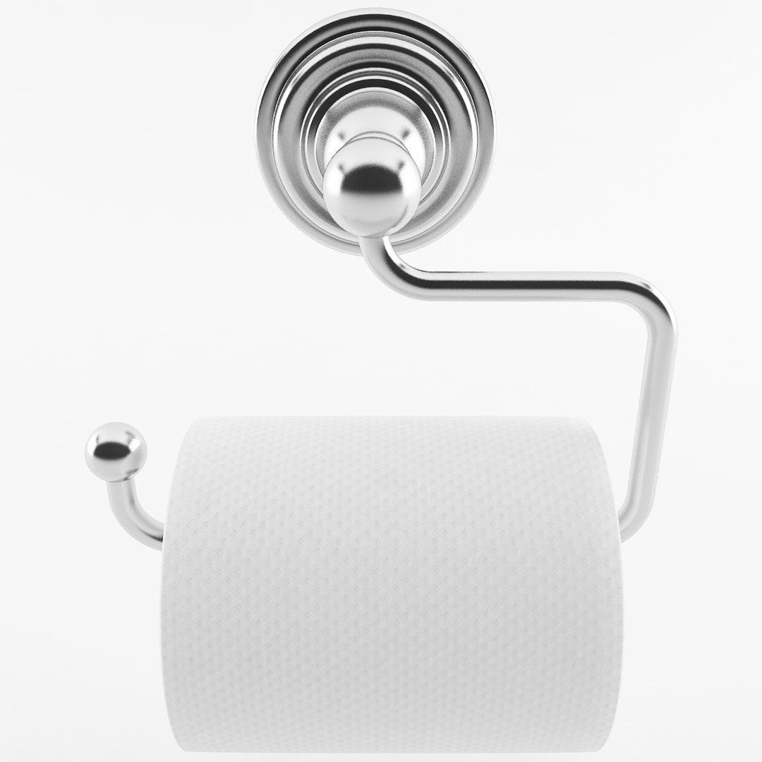 Toilet Paper Holder 3D - TurboSquid 1506870