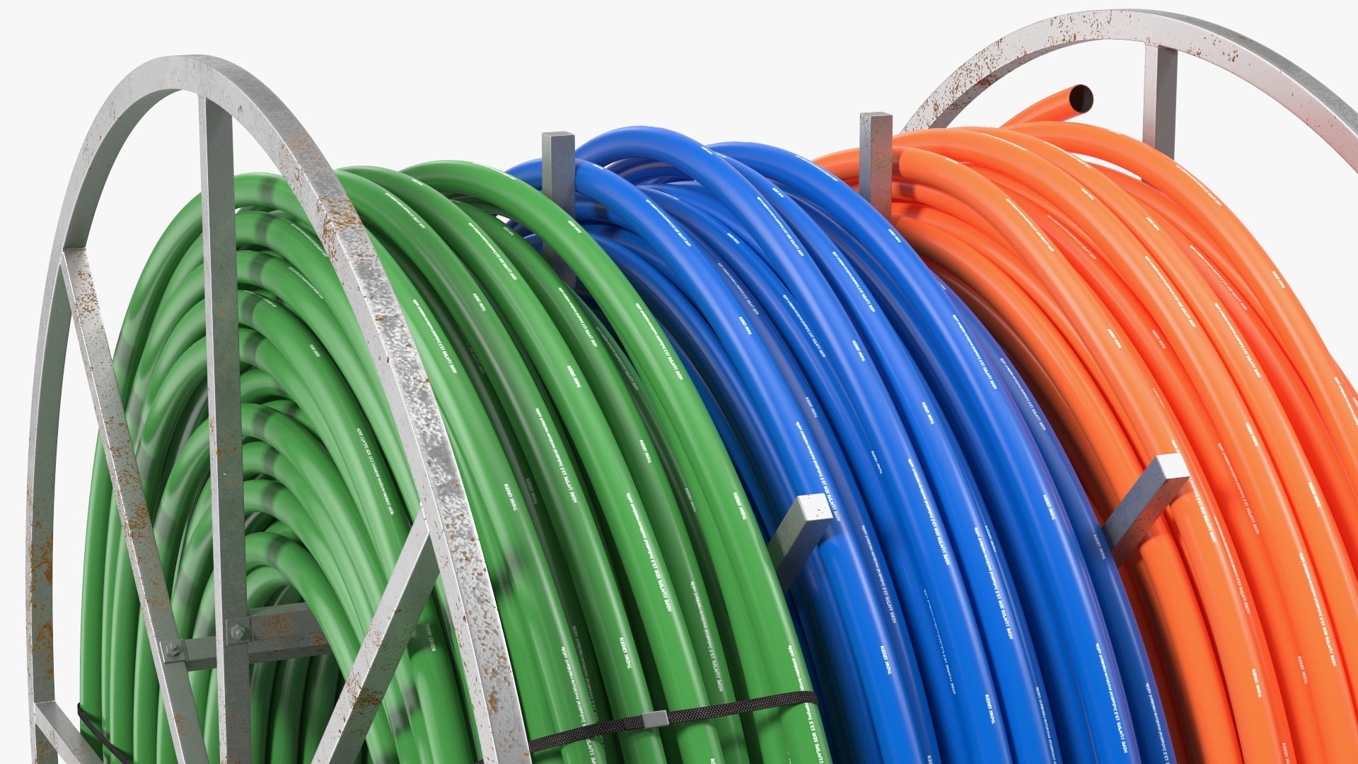 3D hdpe conduit reel model - TurboSquid 1685618