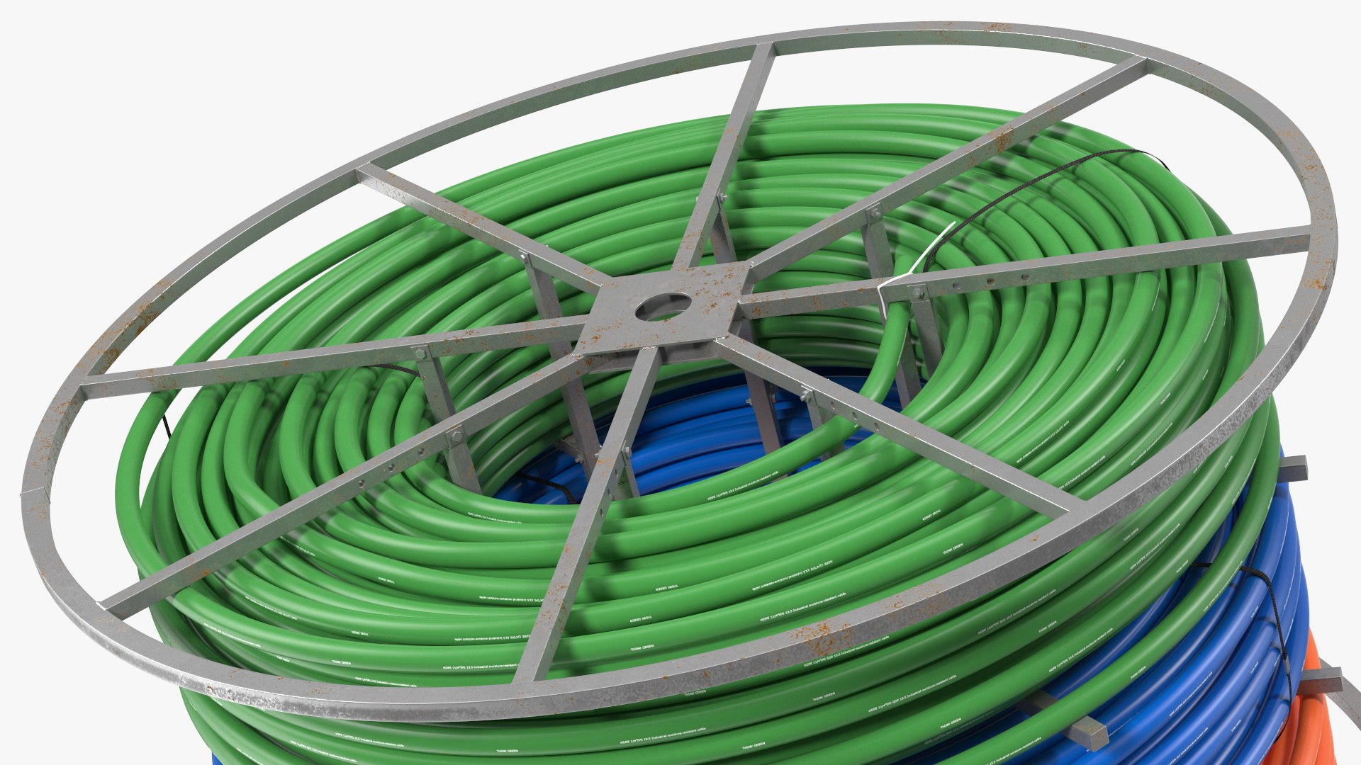 3D hdpe conduit reel model - TurboSquid 1685618