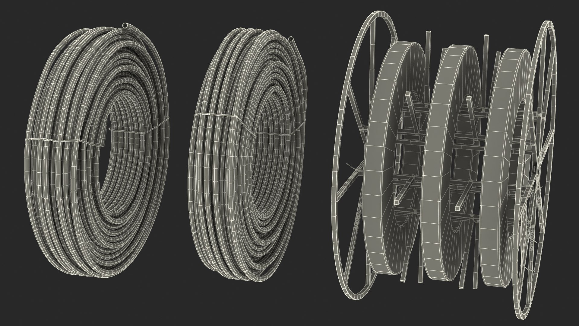 3D Hdpe Conduit Reel Model - TurboSquid 1685618