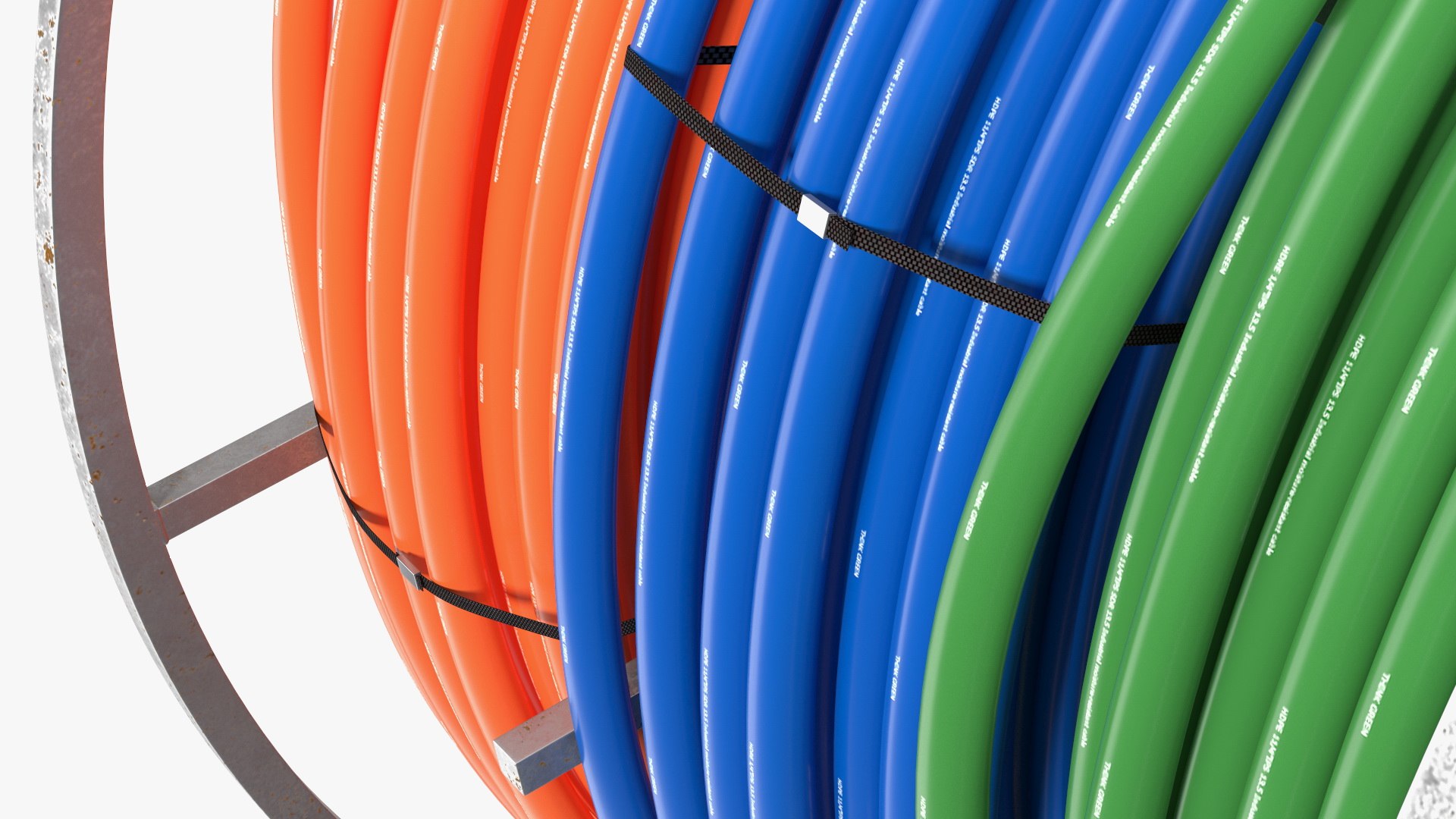 3D hdpe conduit reel model - TurboSquid 1685618