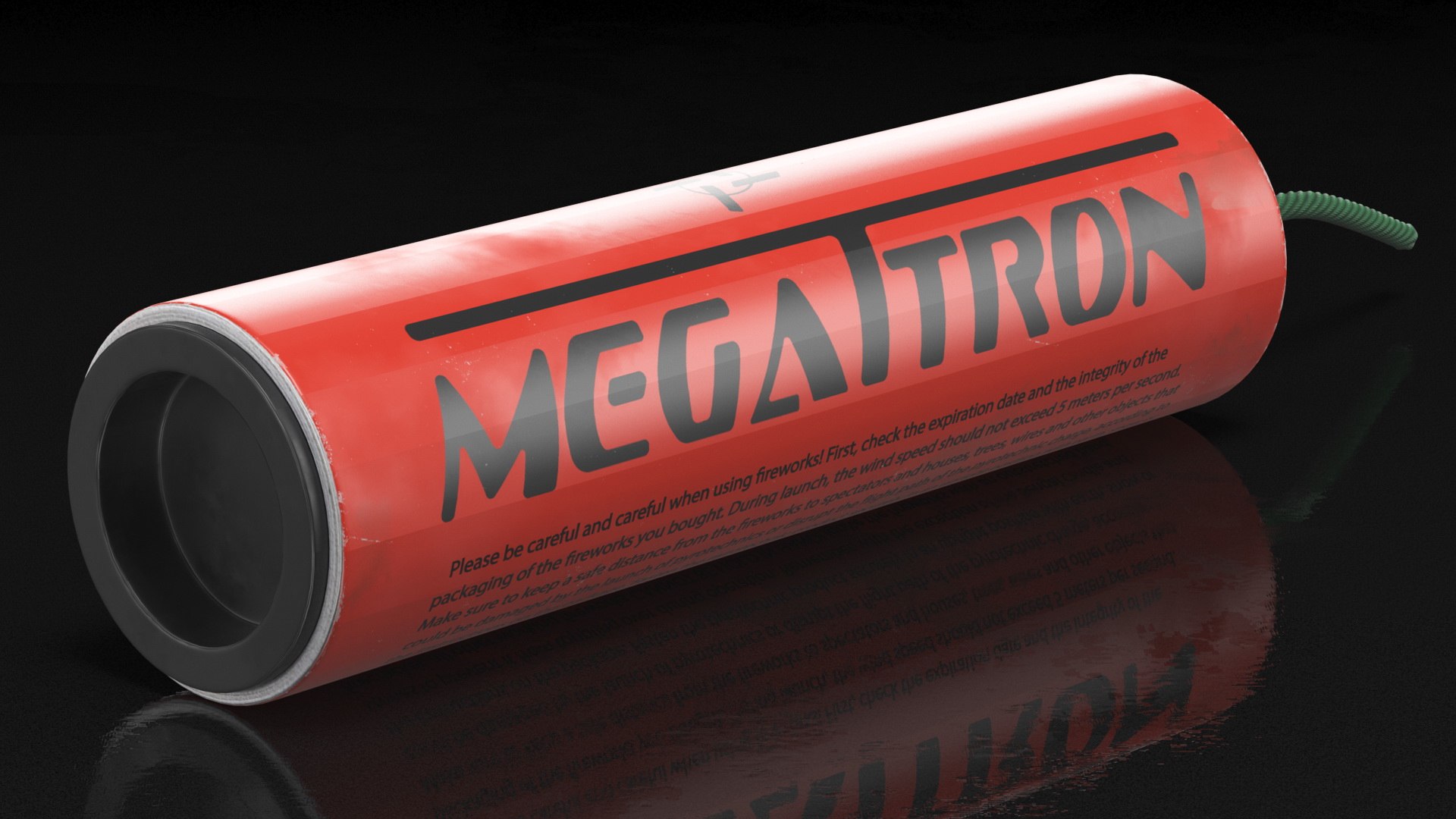 Megatron Firecracker With Fuse 3D Model - TurboSquid 1803300