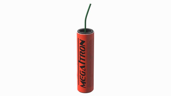 modelo 3d Petardo Megatron con fusible - TurboSquid 1803300