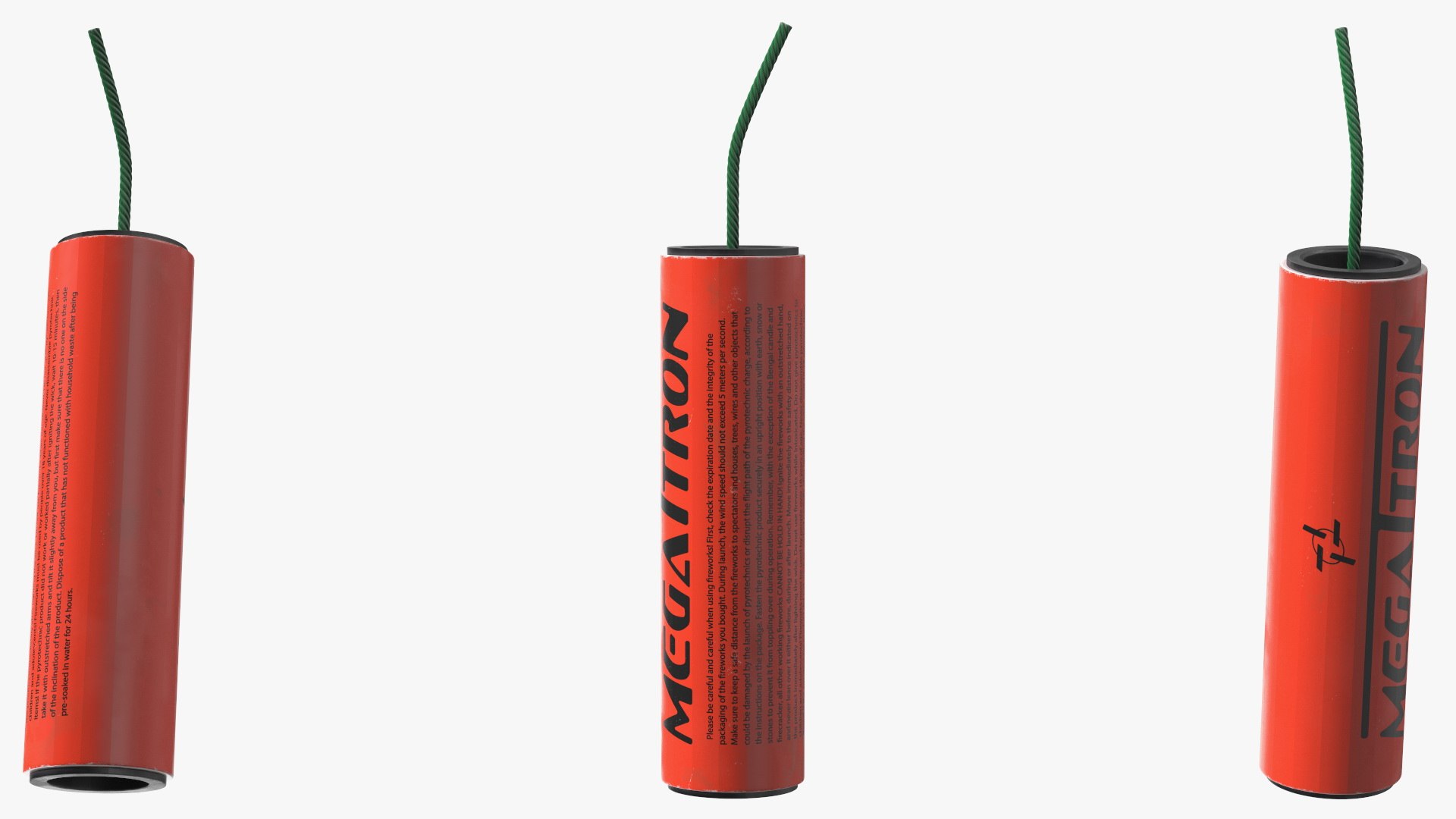 Megatron Firecracker With Fuse 3D Model - TurboSquid 1803300