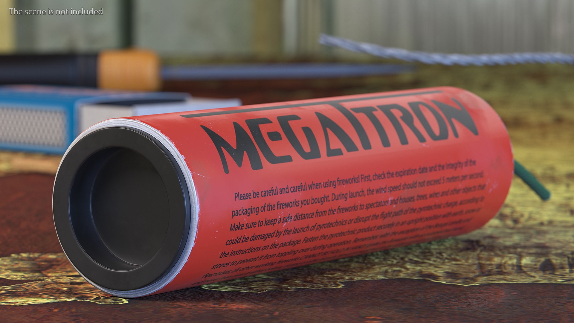 Megatron Firecracker With Fuse 3D Model - TurboSquid 1803300