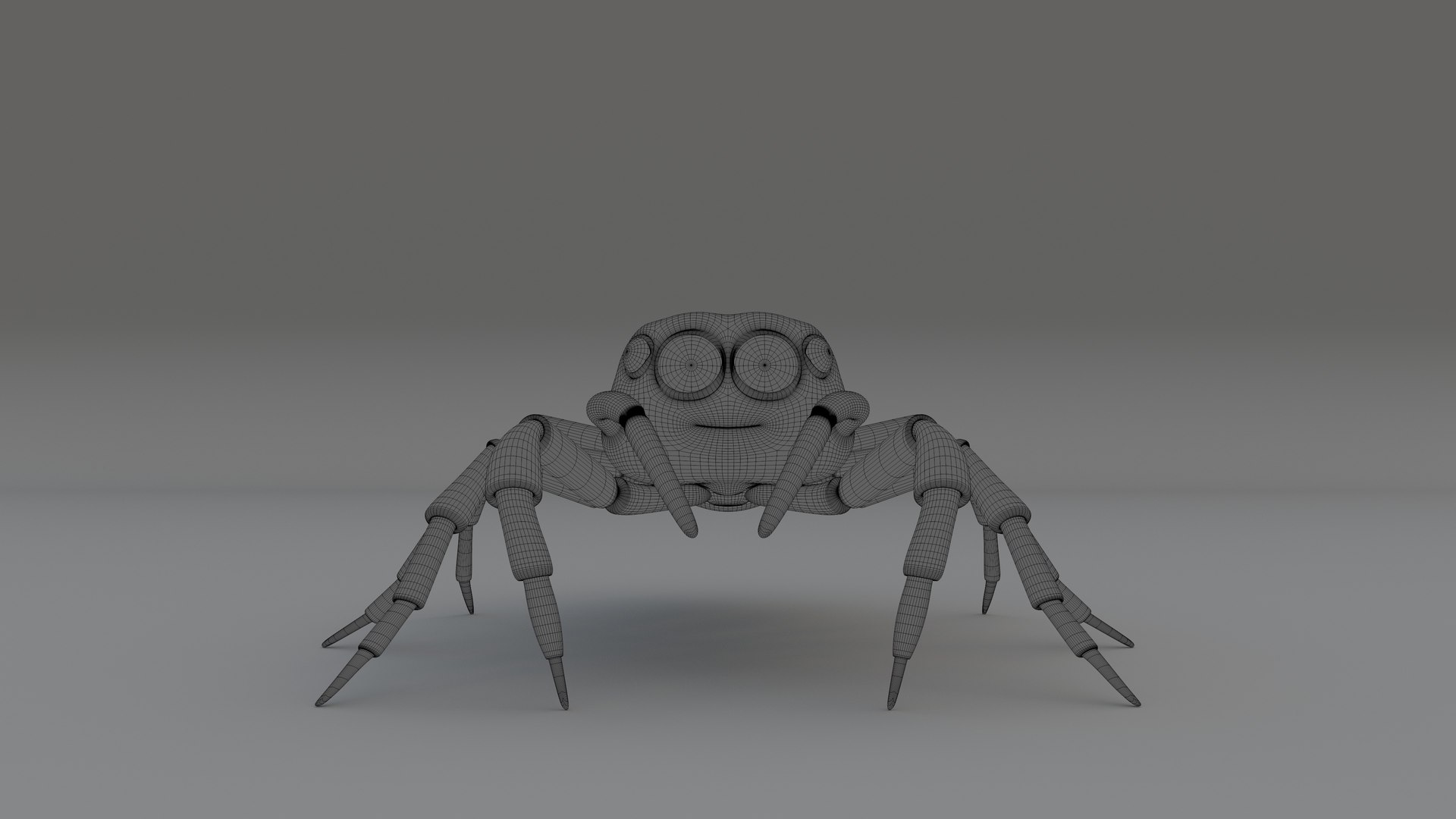 3D Spider FUR ANIMATED Model - TurboSquid 1962179