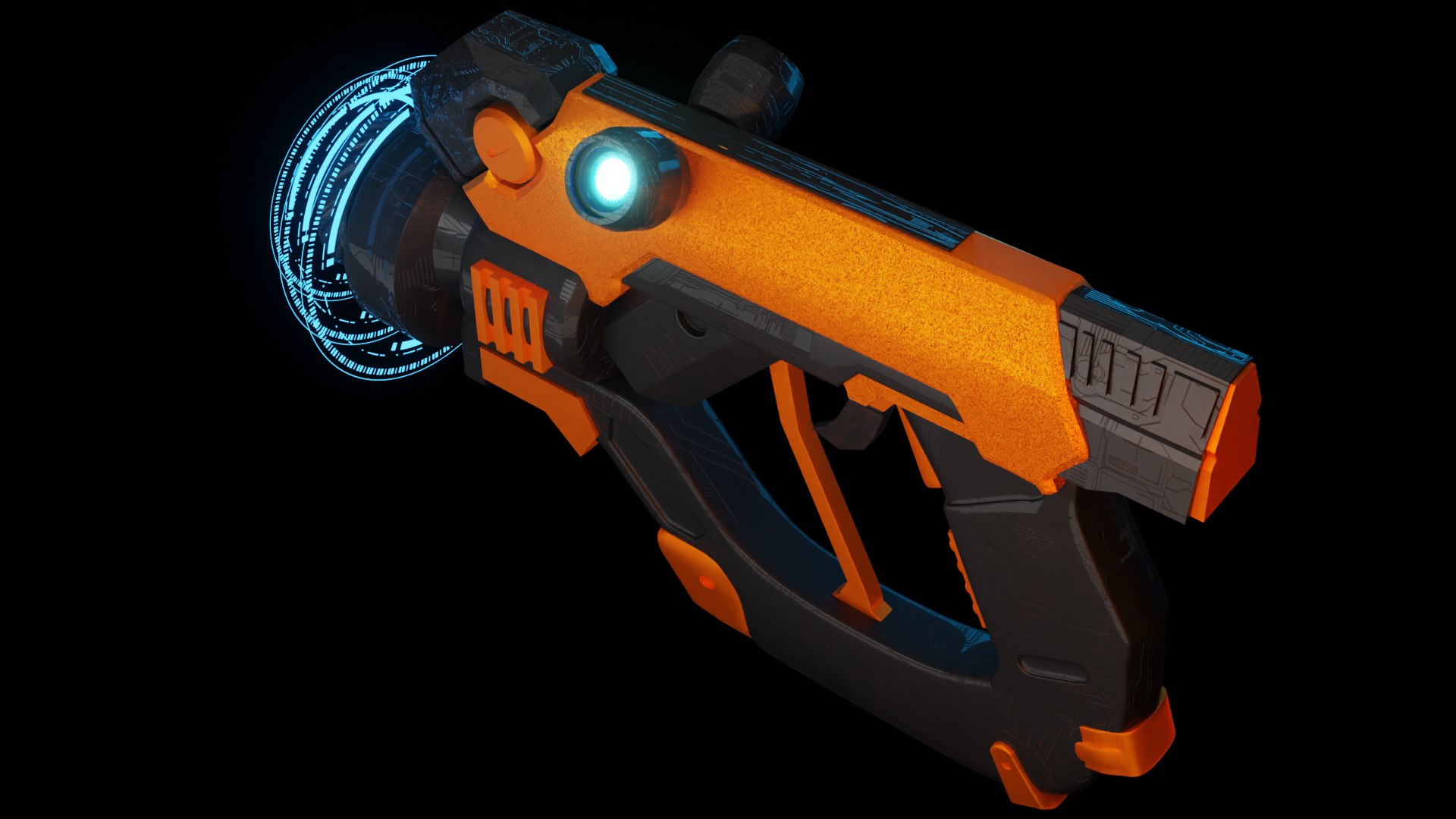 3D Sai-fi Gun - TurboSquid 2221928