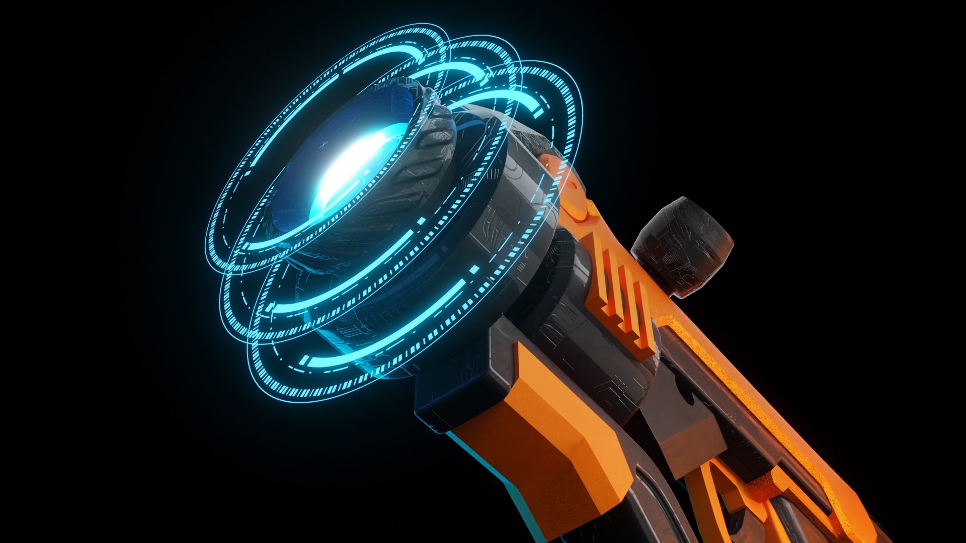 3D Sai-fi Gun - TurboSquid 2221928