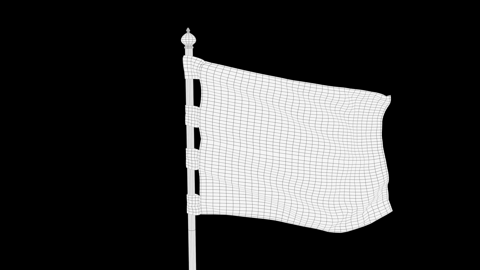 Flag 3D Model - TurboSquid 1858355