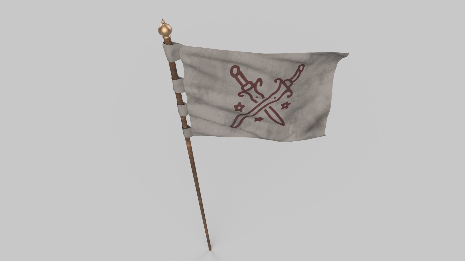 Flag 3D Model - TurboSquid 1858355