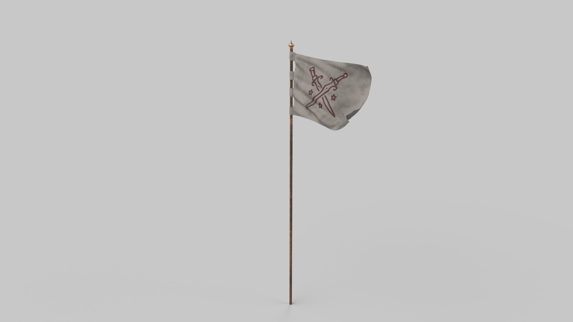 Flag 3D Model - TurboSquid 1858355