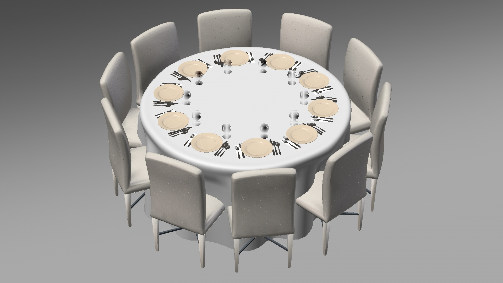 Diner Table 3D - TurboSquid 2106619