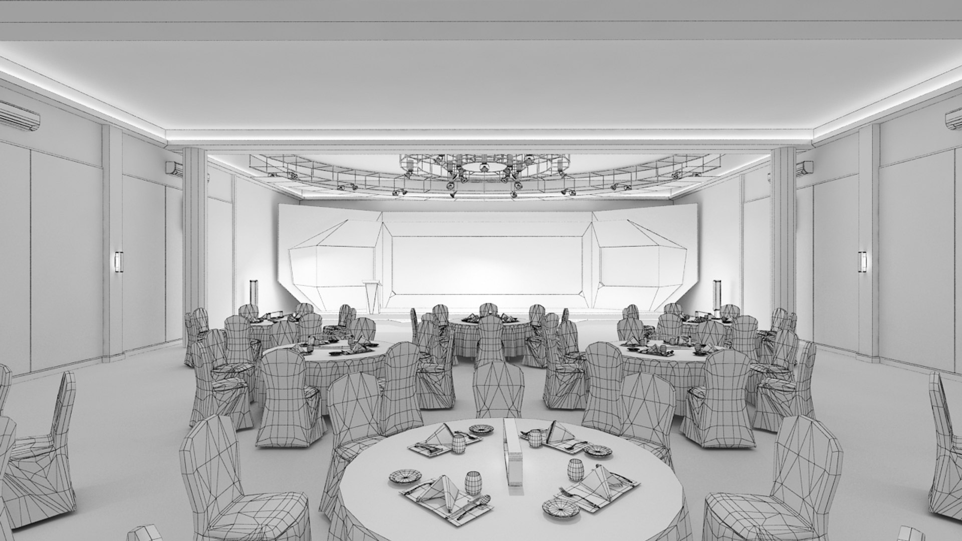 Event Room Games 3D Model - TurboSquid 1575995