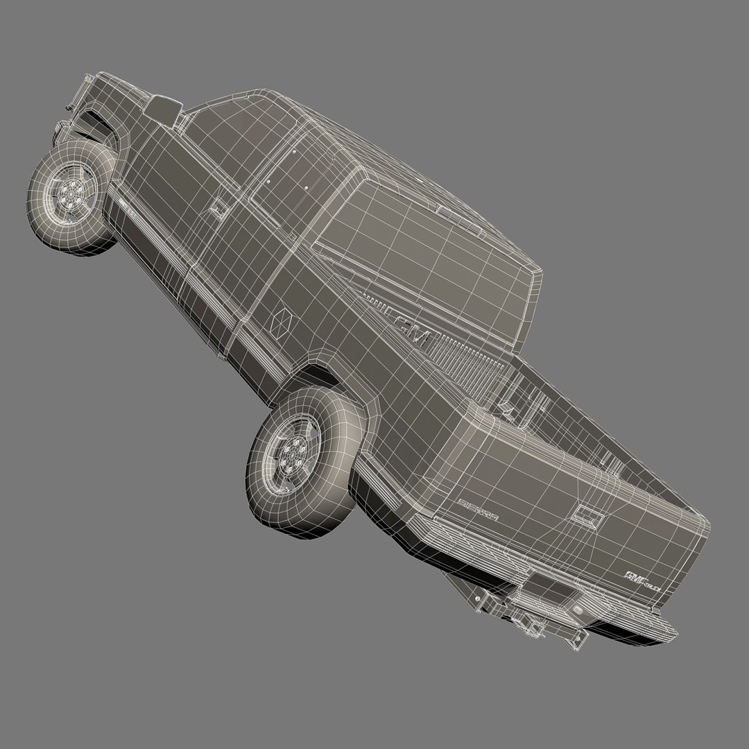 3d Model 1995 Gmc Sierra