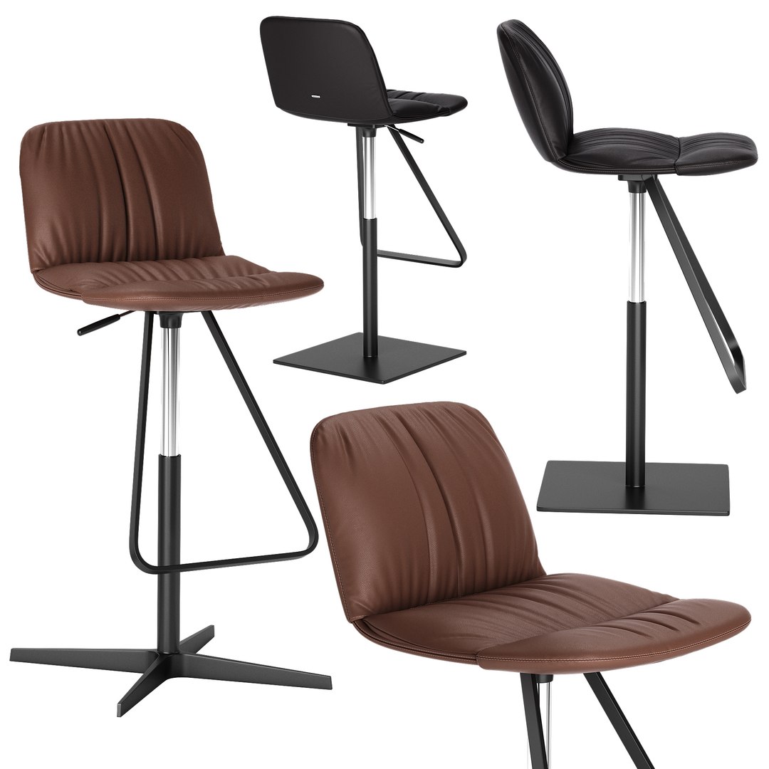 Cattelan Italia Axel Barstool 3D Model - TurboSquid 1410848