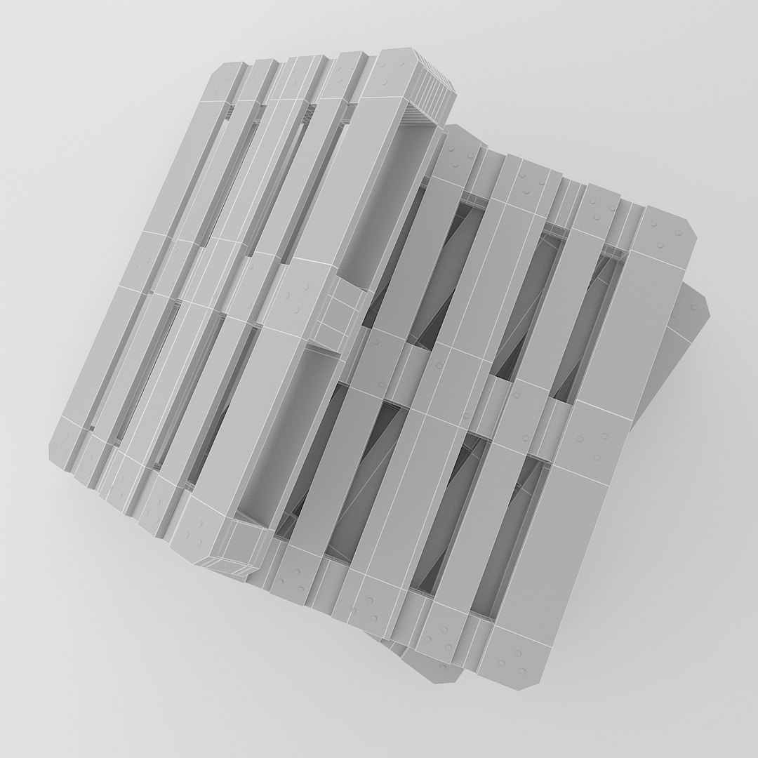 Wood Pallet 3D Model - TurboSquid 1520234