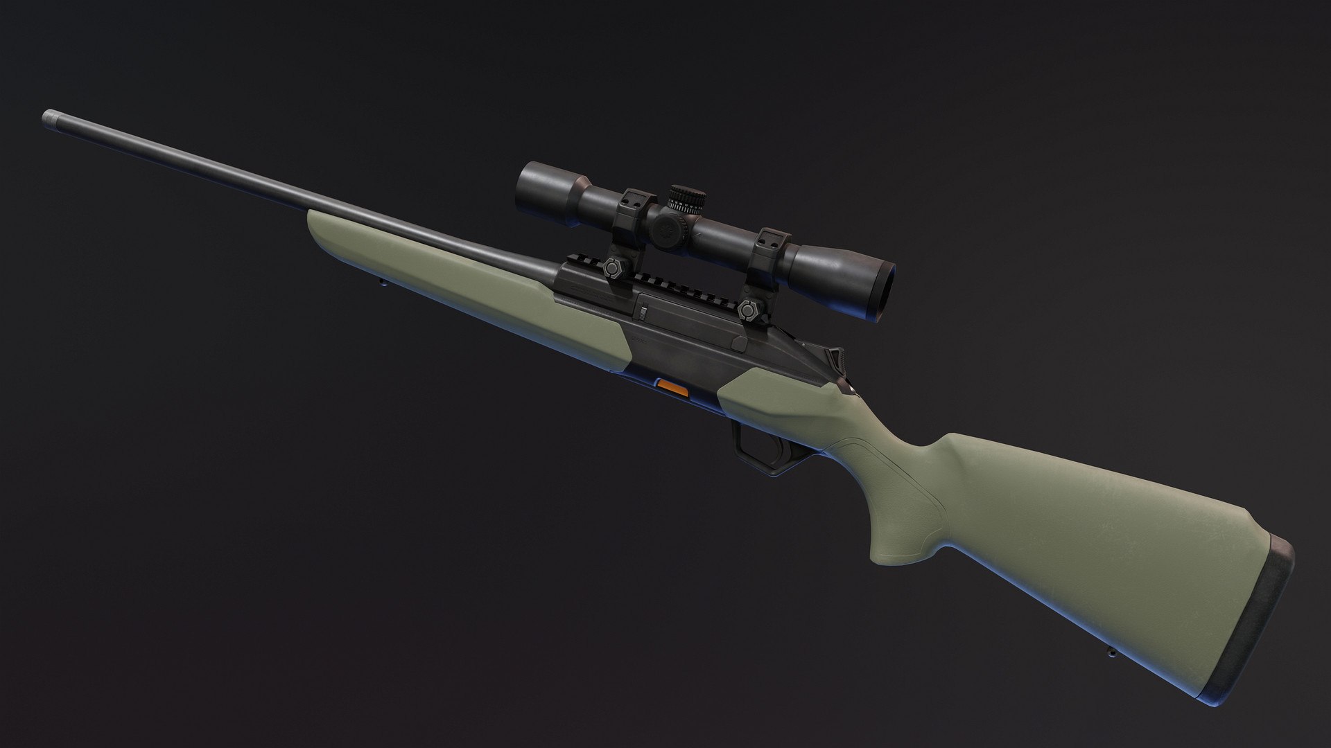 BRX1 Rifle Model - TurboSquid 2332811